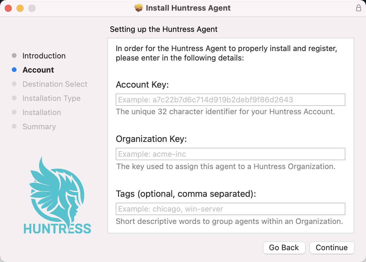Install the Huntress Agent for macOS – Huntress Product Support