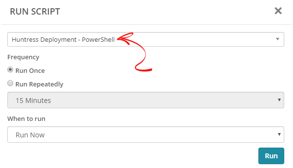 Install via Syncro RMM (Legacy Directions) – Huntress Product Support