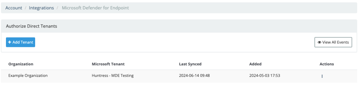 Defender for Endpoint Integration Setup – Huntress Support