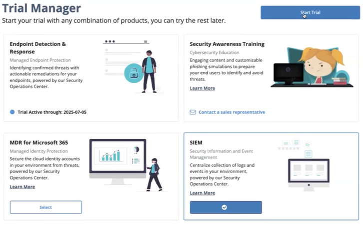 Starting The Huntress Managed SIEM Trial – Huntress Support