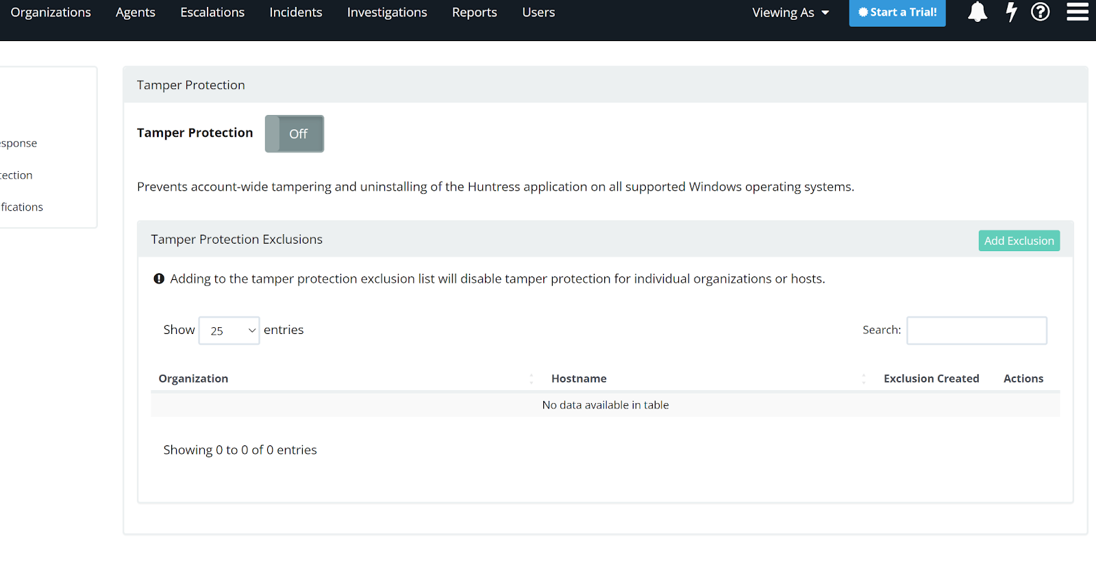 Huntress Agent Tamper Protection – Huntress Product Support