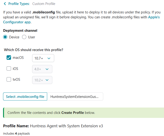 Install via Addigy – Huntress Support