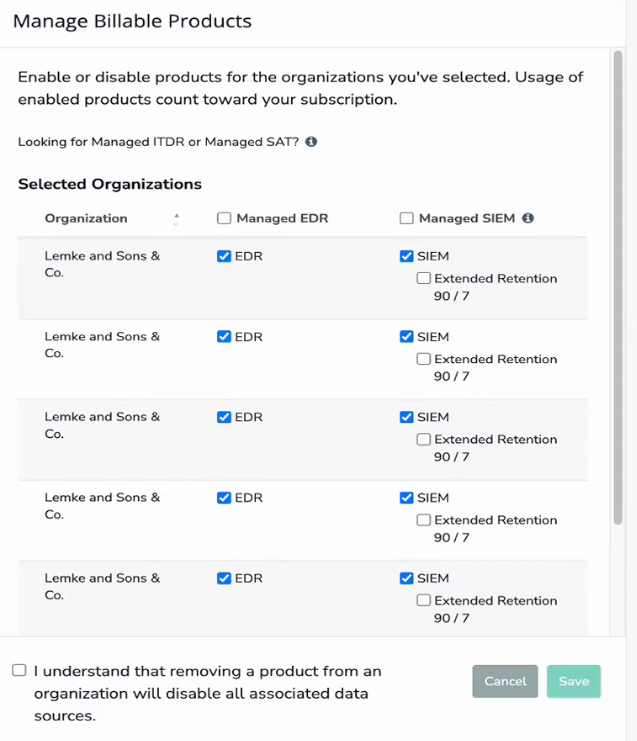 Huntress Managed SIEM - Enable Extended Retention – Huntress Support