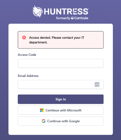 Microsoft Entra SSO for SAT – Huntress Support