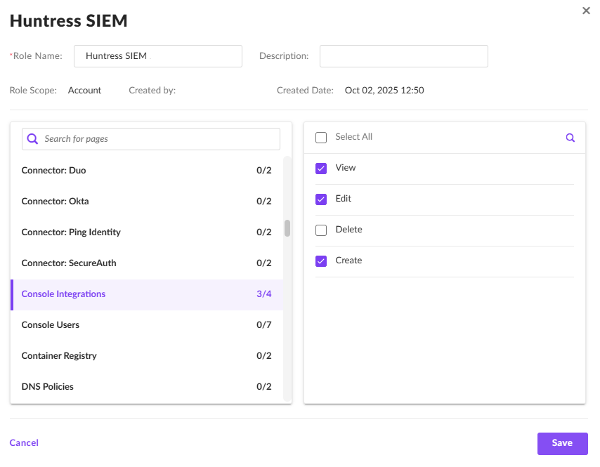 API - SentinelOne Audit Logs – Huntress Support