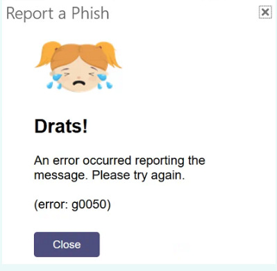 Microsoft Outlook Report a Phish Ribbon Button Add-in Installation ...