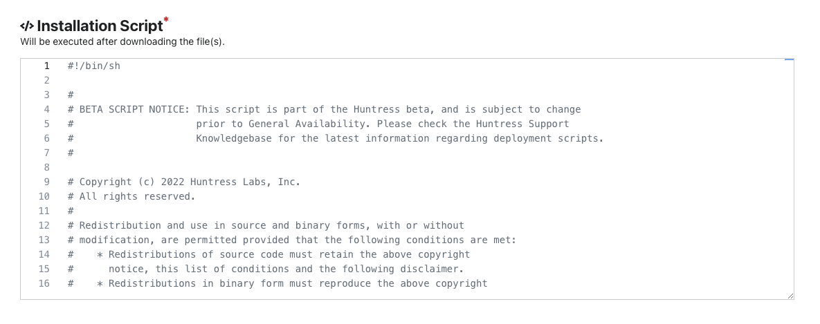 Install via Addigy – Huntress Product Support