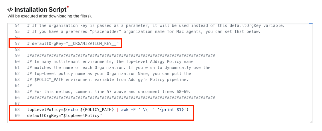 Install via Addigy – Huntress Product Support