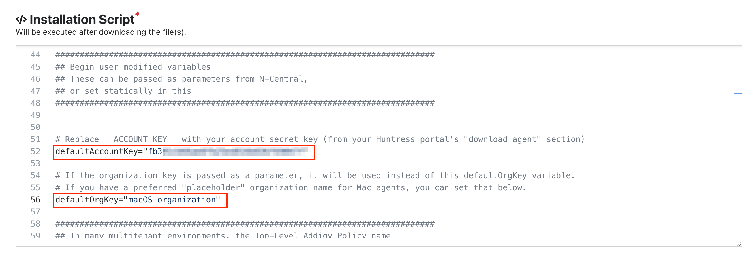 Install via Addigy – Huntress Product Support